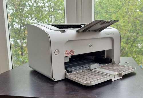 Лазерный принтер HP p1005 + заправленный картридж