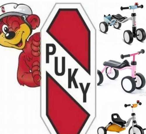 Новые беговелы и велосипеды Puky для малышей