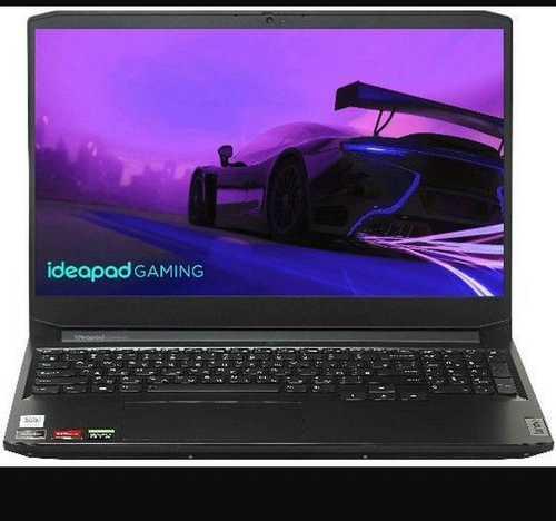 Ноутбук Lenovo IdeaPad Gaming 3 15ACH6 черный