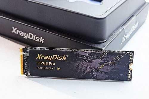 XrayDisk 512Gb PRO M.2 NVMe PCIe Gen3x4 SSD