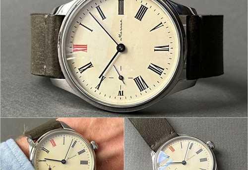 Молния римские цифры - наручные мужские часы СССР