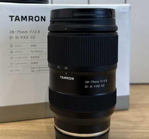 Tamron 28-75mm F/2.8 Di III VXD G2