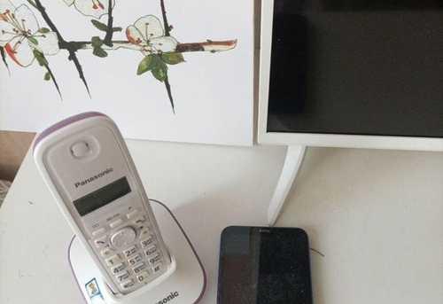Телефон стационарный Panasonic новый, радиотелефон