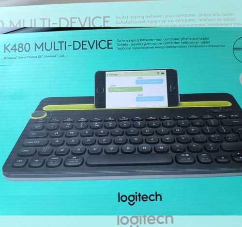 Беспроводная клавиатура logitech k480