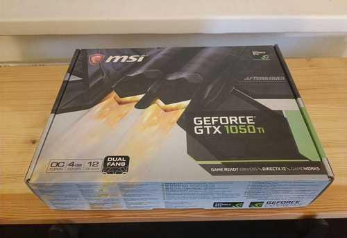 Видеокарта gtx 1050 ti msi 4GB