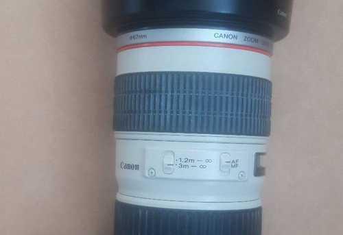 Canon 70-200mm F/4L USM