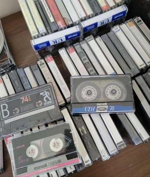 Катушки кассеты пленки Maxell, TDK, Sony