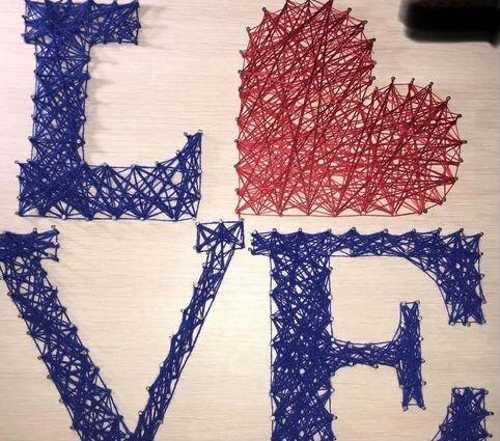 Картины String Art