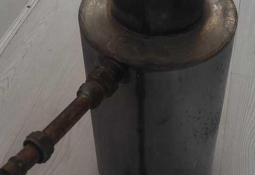 Бак (теплообменник) на трубу для разогрева воды
