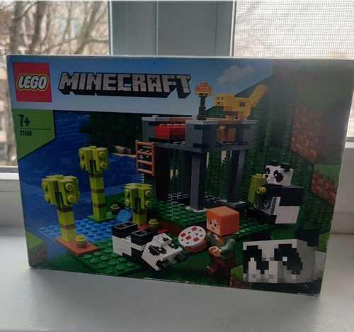 Lego Minecraft 21158 Питомник панд (новый)