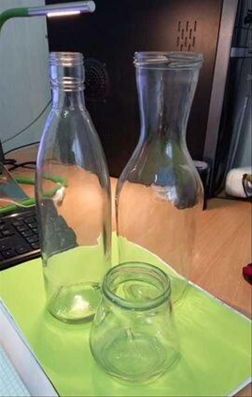 Бутылка стеклянная оптом