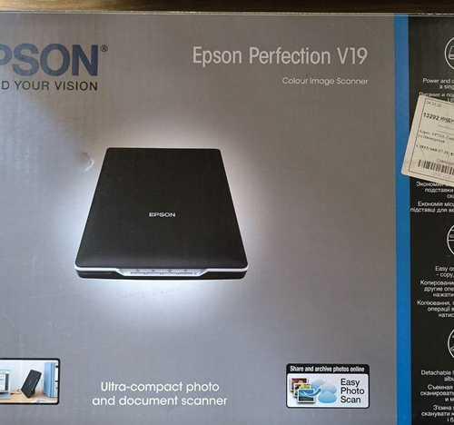 Сканер Epson perfection v19