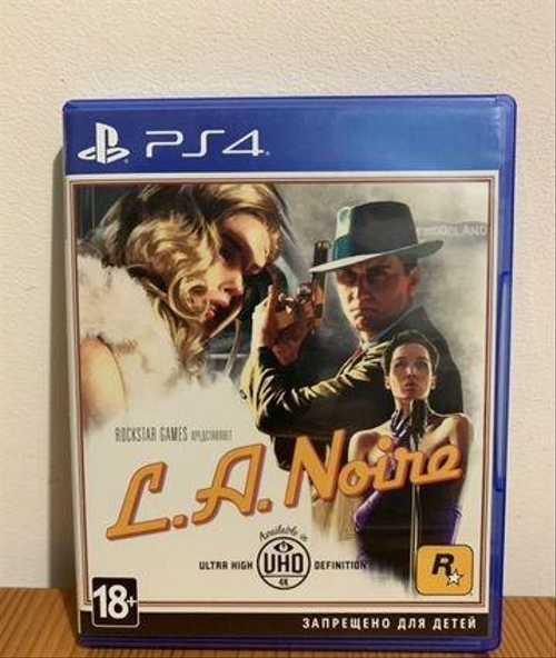 L.A. Noire PS4 для доставки
