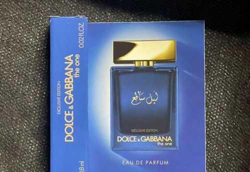 Пробники духов Dolce & Gabbana THE ONE