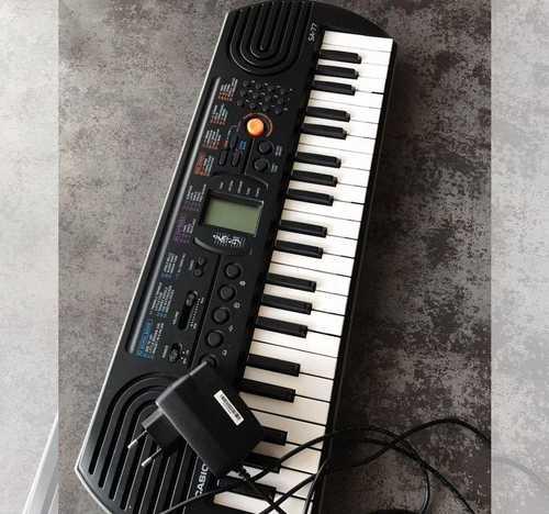 Синтезатор casio SA-77A, детский