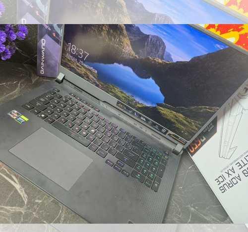 17.3" Ноутбук asus ROG Strix G17 3070  5900hx