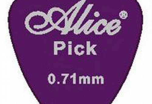 Медиатор Alice Smooth Nylon 0.71 mm