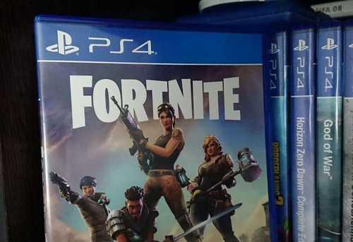 Диск Fortnite на PS4