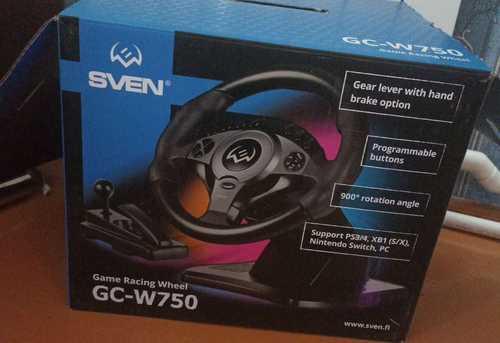 Игровой руль Sven gc-w750