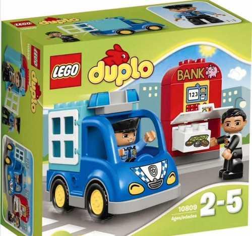 Lego duplo полицейский патруль