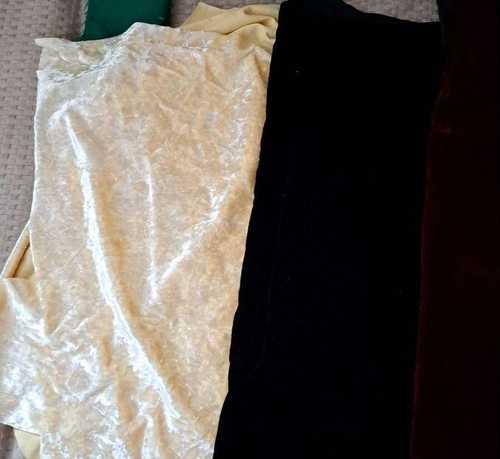 Кусочки ткани для рукоделия и пэчворка Бархат