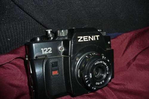 Пленочный фотоаппарат Зенит 122 с объективами