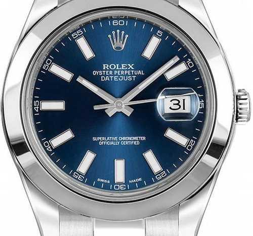 Rolex Datejust II 41mm 116300 Blue Dial