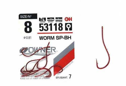 Крючки Owner - Worm SP-BH 53118 №12 (Овнер)