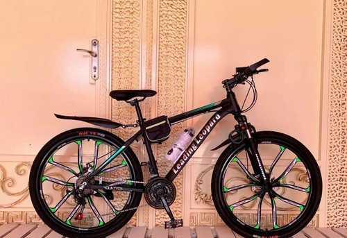 Велосипед с литыми дисками Чёрный новый
