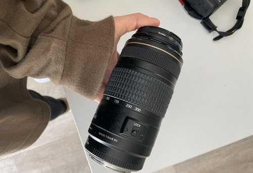 Объектив canon ef 70 300