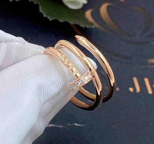 Кольцо Cartier Juste un Clou, золото 0,08ct