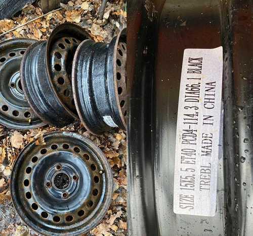 Штампованные диски r15 4x114.3
