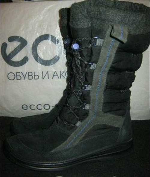 Ecco 39 gore-tex женские сапоги