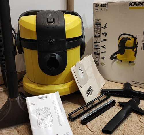 Моющий пылесос (экстрактор) Karcher SE 4001