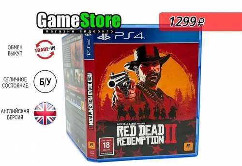 Red Dead Redemption 2 Английская версия PS б/у