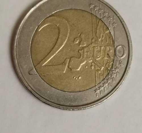 Монета 2 Евро