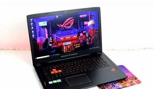 Игровой ноутбук Asus 17"/озу12/GTX1060/SSD