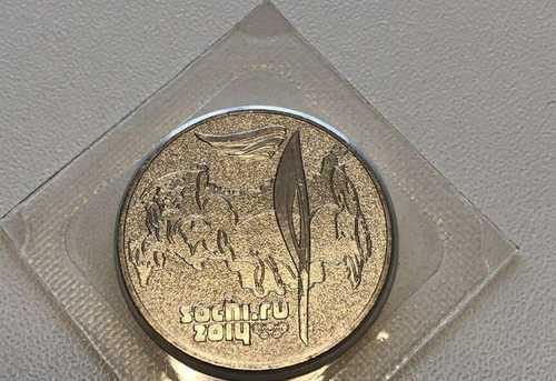 Монета Олимпиада Сочи 2014