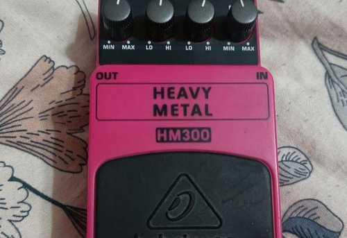 Behringer Heavy Metall hm300 гитарная педаль