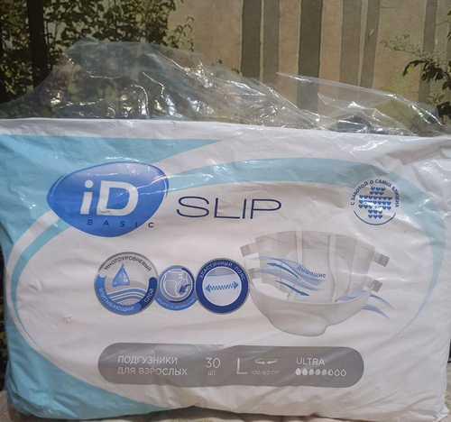 Подгузники для взрослых l id slip