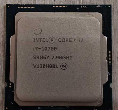 Процессор Intel core i7 10700