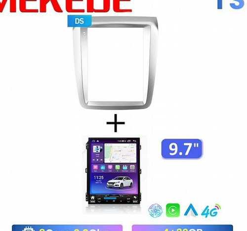 Магнитола 9.7 дюйма Toyota Alphard 1 H10 F1 DS 2002-2005 Mekede TS3 4 32G carplay