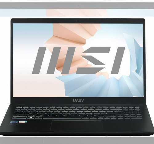 15.6" Ноутбук MSI Modern 15 B12M-210RU черный