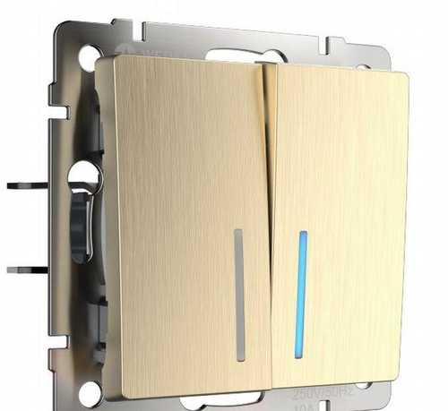 Werkel WL10-SW-2G-2W-LED / Выключатель