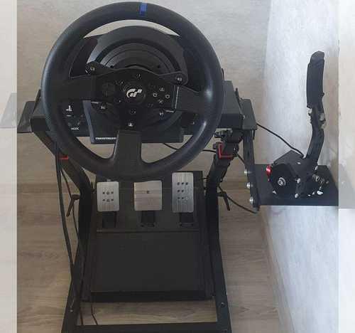 Руль Thrustmaster t300 RS GT  стойка ручник