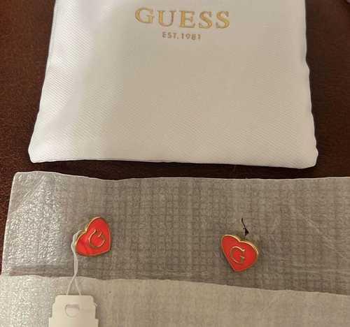 Серьги Guess