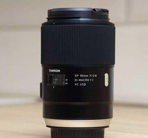 Tamron SP 90mm f/2.8 Di Macro 1:1 VC USD Canon EF