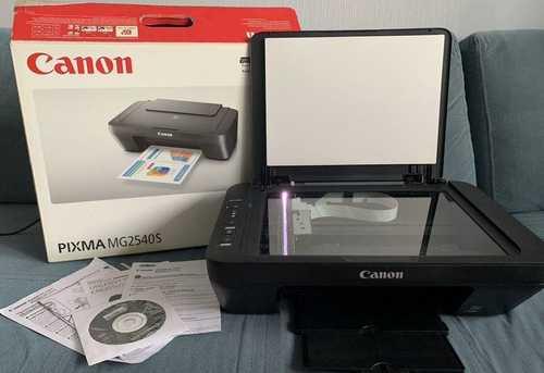 Принтер сканер копир Canon мфу Струйное MG2540S