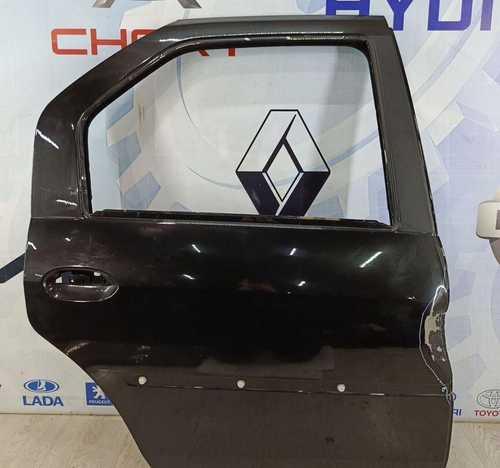 Дверь задняя боковая renault logan Прав
