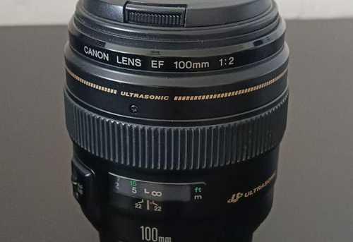 Объектив Canon EF 100mm f/2 USM